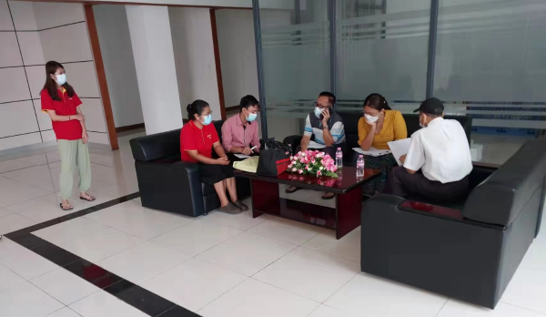 Discussion with MOI at Ground Inspection for getting Industrial License - Myanmar Win-Win ...